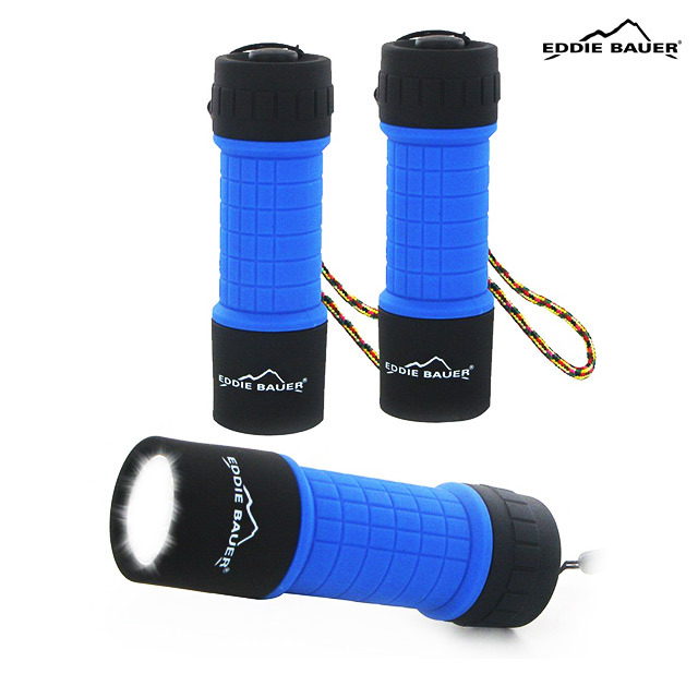 Eddie Bauer 3 Pack of Rubberized 9 Led Flashlights - SHIPS FREE - 13 Deals