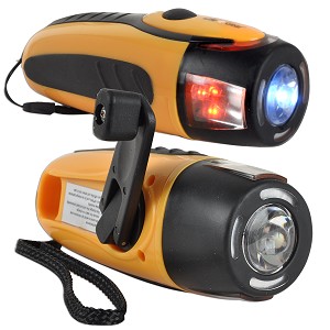 Life Gear Pro Waterproof Hand Crank LED Flashlight - 13 Deals
