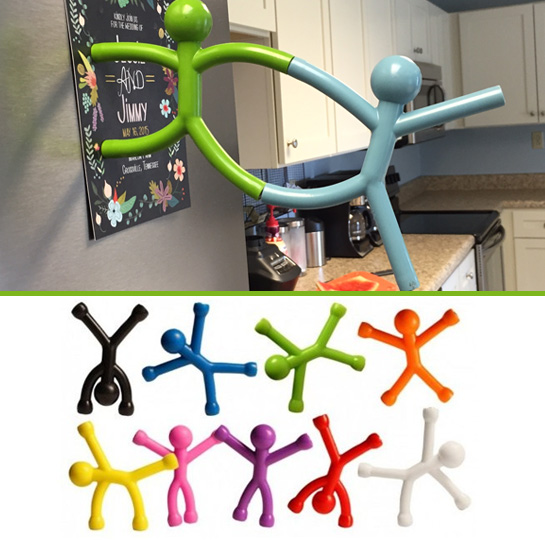 Q Man Flexible Magnetic Men by Nuop Design- 1 For $5 Or 2 For $8 ...