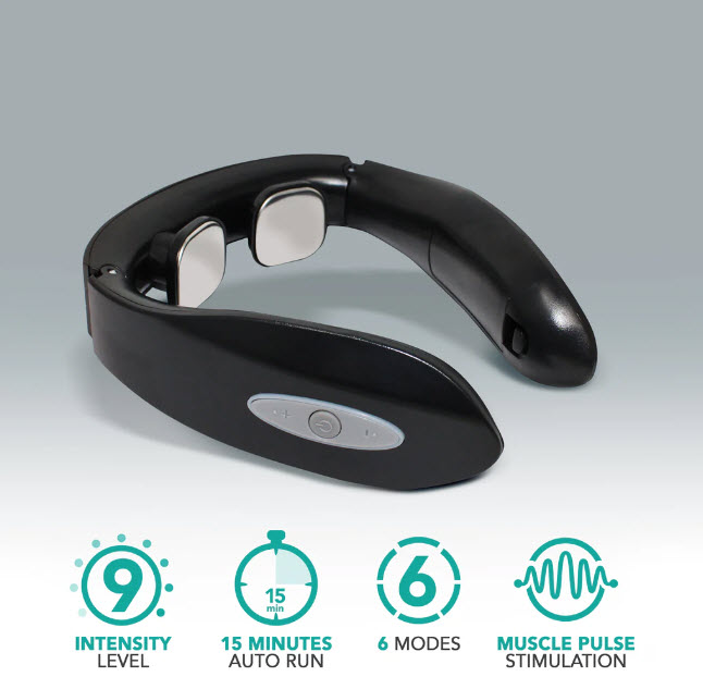 Flexworks TENS Electropulse Neck Massager - Pulse Therapy for Pain ...