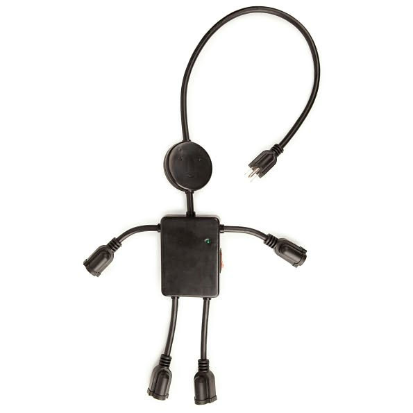 13 Deals - Electro Man 4-Plug Multi-Outlet - Electro Man To The Rescue!