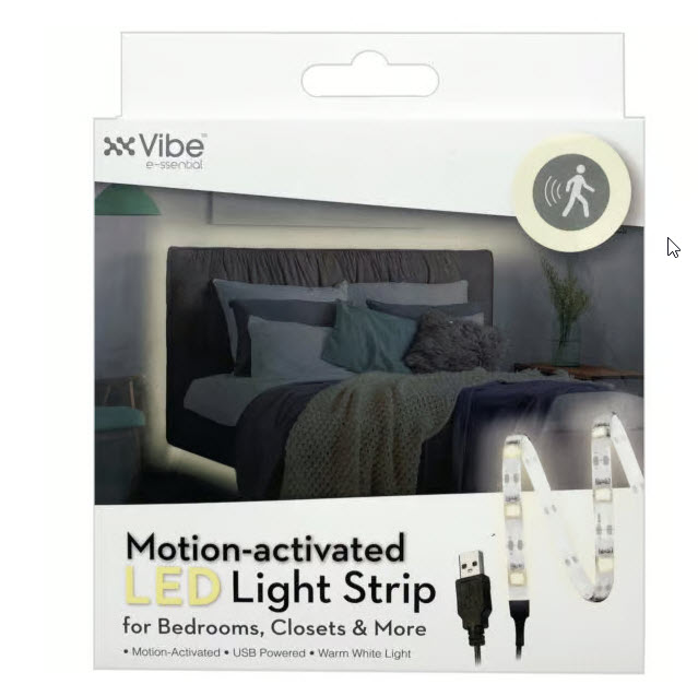 Under Bed / Closet / Cabinet Motion Activated LED Light Strip - SO MANY ...