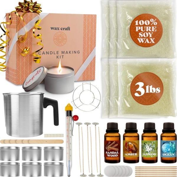 Deluxe Candle Making Kit for Adults (But makes a great thing for ...