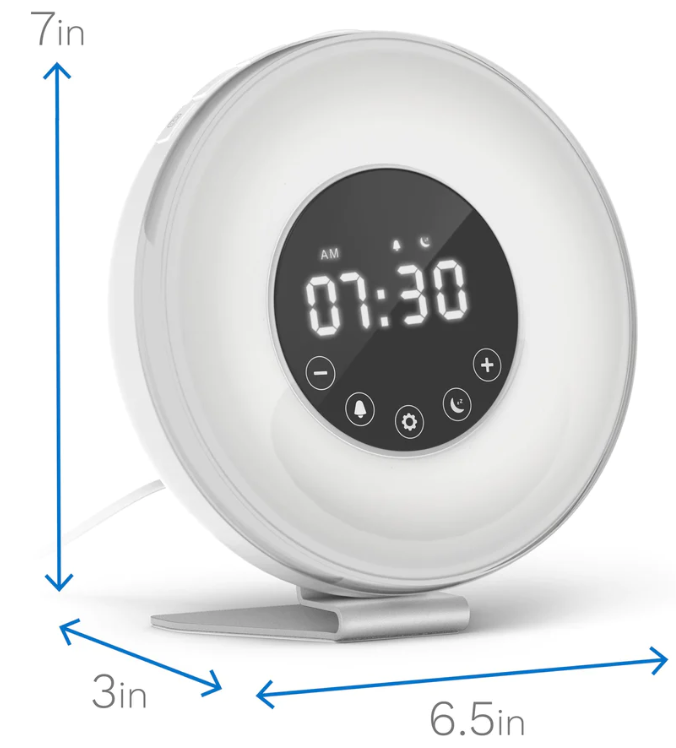 Progressive Sunrise Alarm Clock - Simulates sunrise! - A softer ...