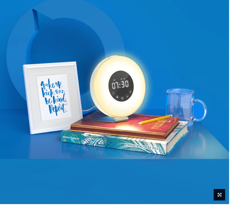 Progressive Sunrise Alarm Clock - Simulates sunrise! - A softer ...