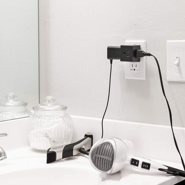 3 PACK of Philips 3-Outlet Side Entry Extenders - Cube design allows ...