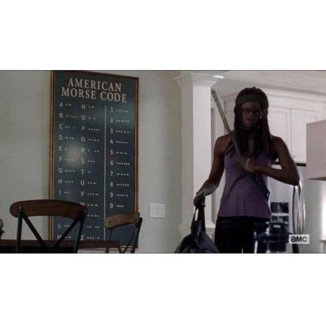 American Morse Code - Inspired by The Walking Dead - Available on ...