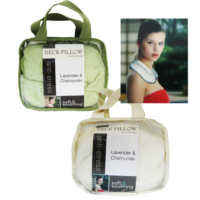 Stress Relief Microwavable Neck Pillow or Comfort Booties w/Lavender ...