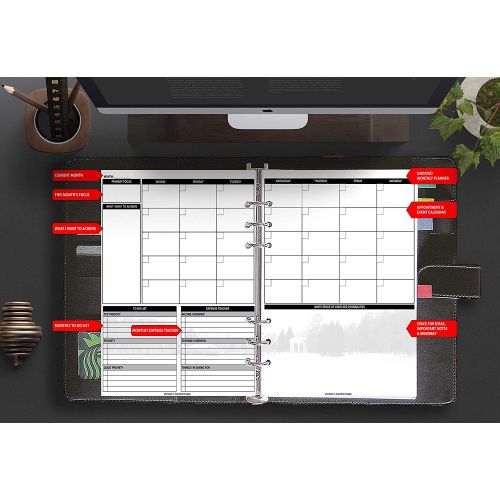 Privé Planner: 4-in-1 Daily Organizer & Notebook With Magnetic Closer ...