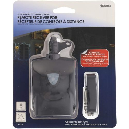 WESTEK Indoor / Outdoor Remote Control Outlet Switch Kit with Wireless ...