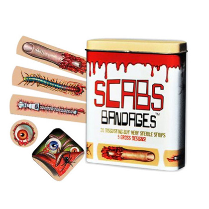 200 Scabs Bandages - Gross and Disgusting Bandages For Your Boo-BOOS ...