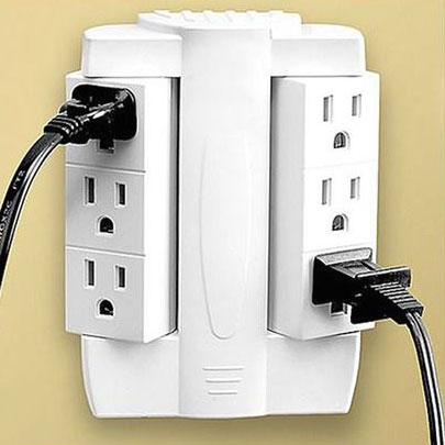 Swivel 'N Whirl Outlet - Side Socket Swiveling Outlet Multiplier ...