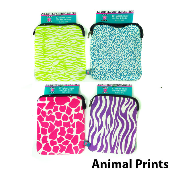 iPad, Kindle and Tablet Covers - Choose Shapes or Animal Print - SHIPS ...